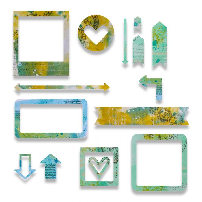 Engströms Artstudio AB - Sizzix Thinlits Die Set 15PK - Frames