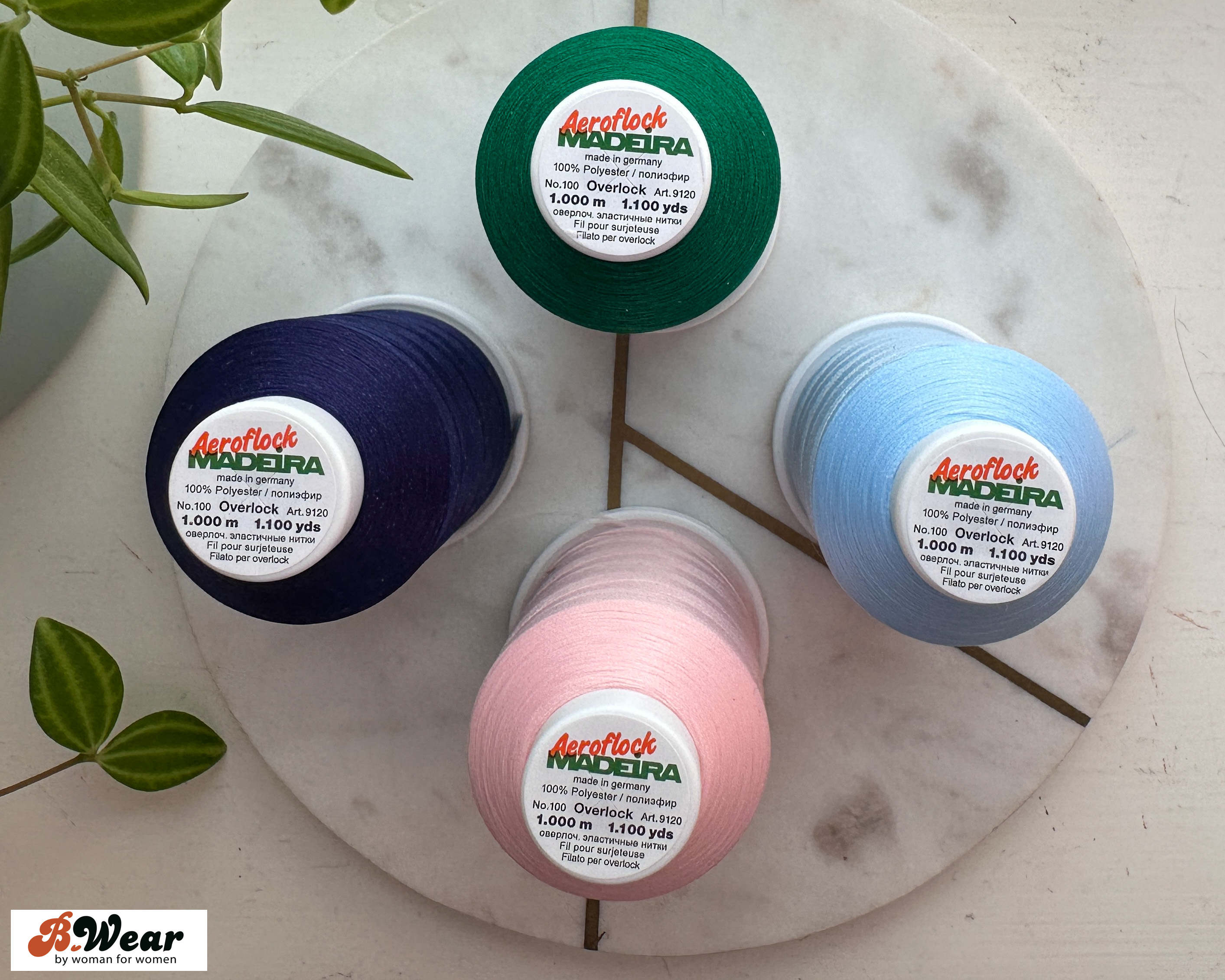 Madeira Aeroflock 1000 m - Grön - B,Wear