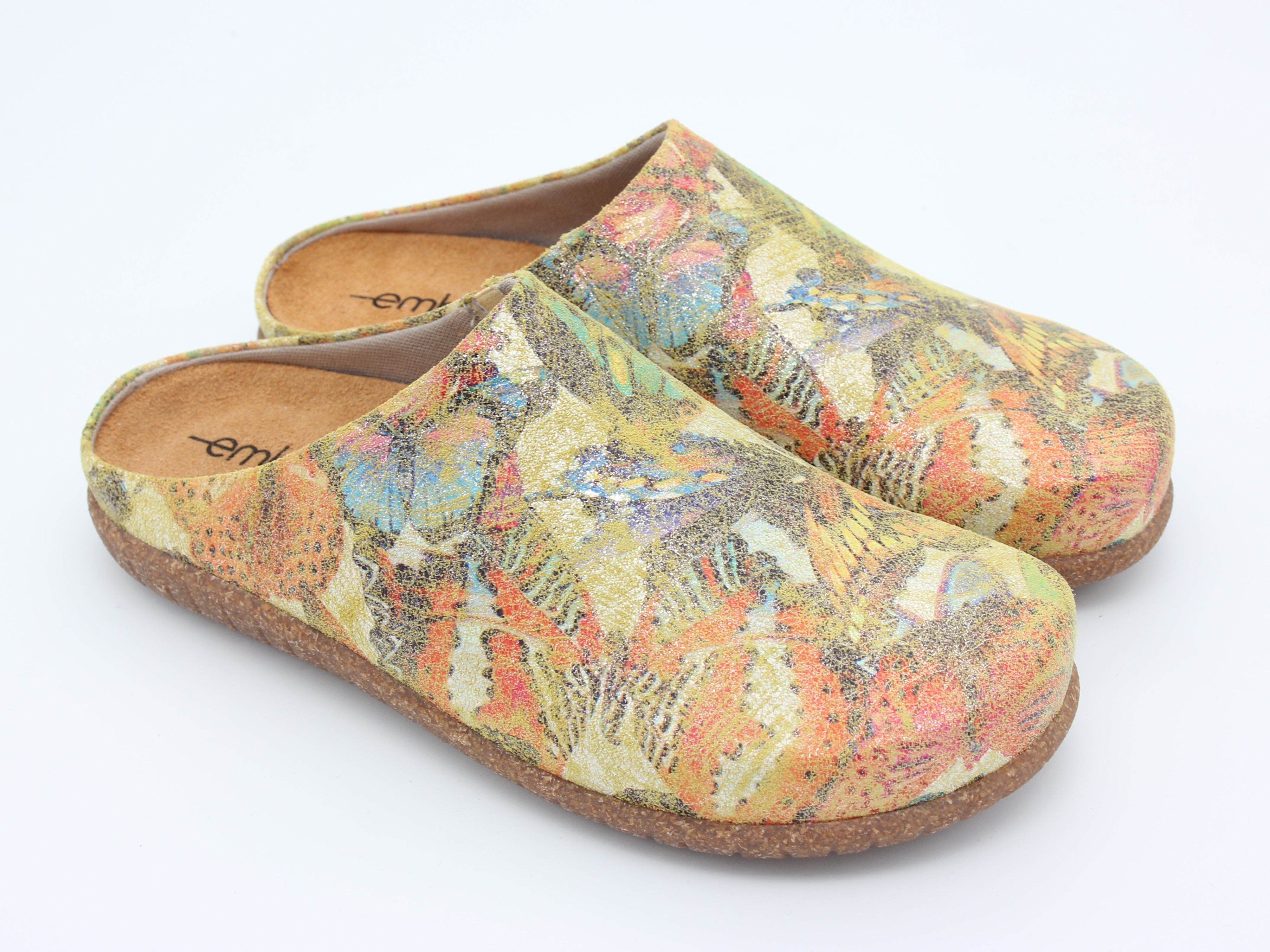 Embla of Sweden - Toffel Yellow Butterfly