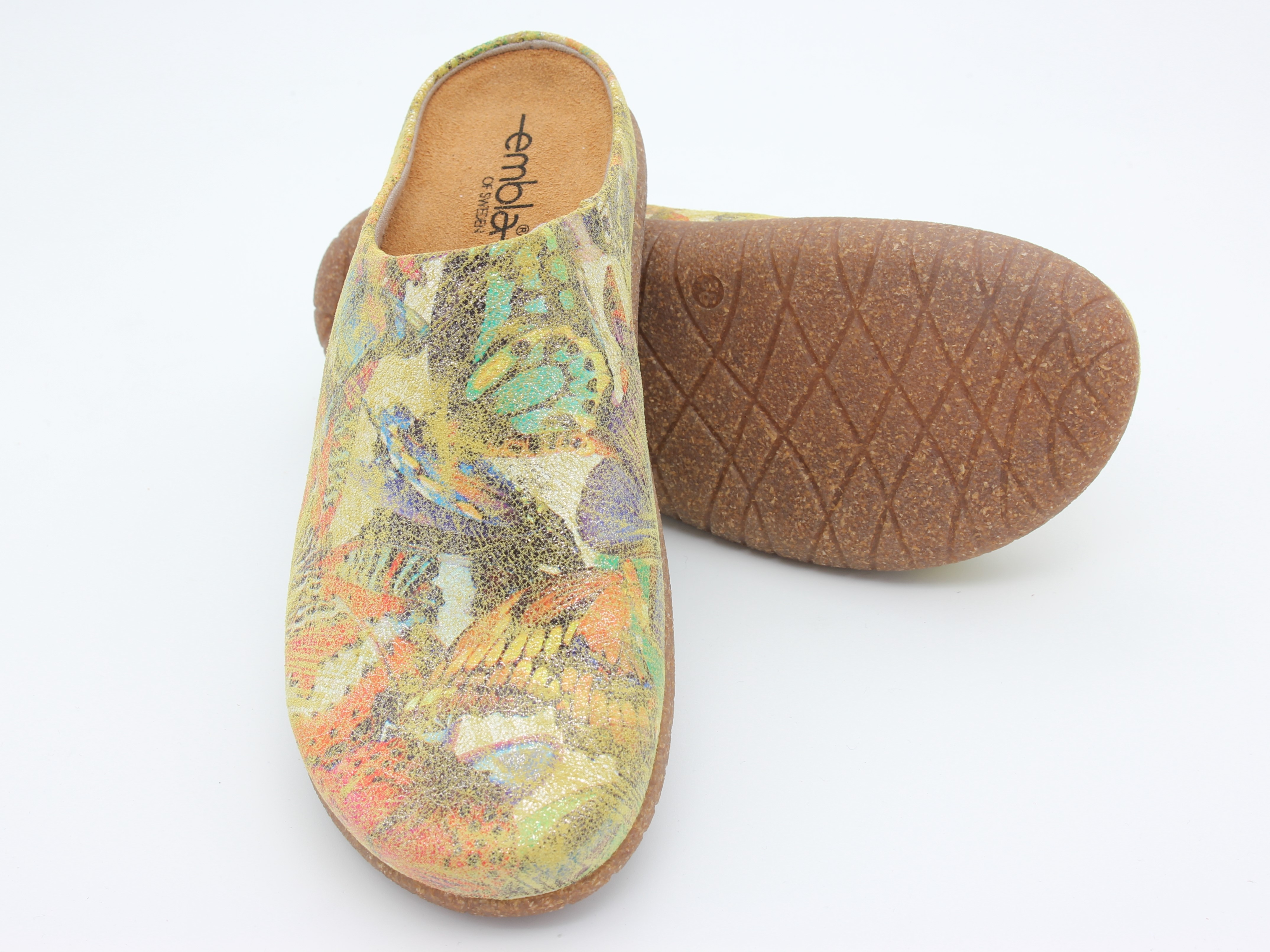 Embla of Sweden - Toffel Yellow Butterfly