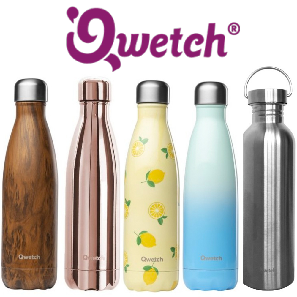 Vattenflaskor av glas & rostfritt stål – största utbudet