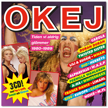 Premium Publishing - OKEJ - Tiden vi aldrig glömmer 1980-1989 (3 CD)