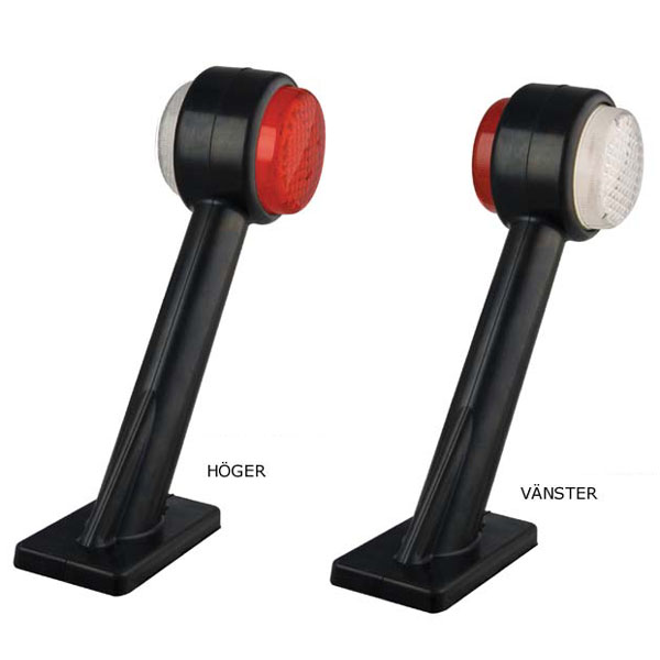Armlamp LED Rood/Wit (Lang)