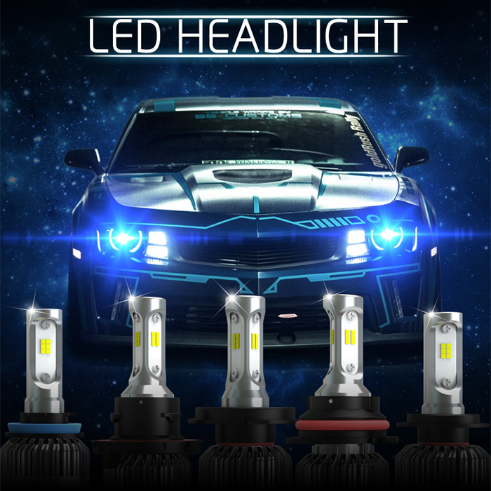 LEDISON S2 Headlights - 9006 HB4