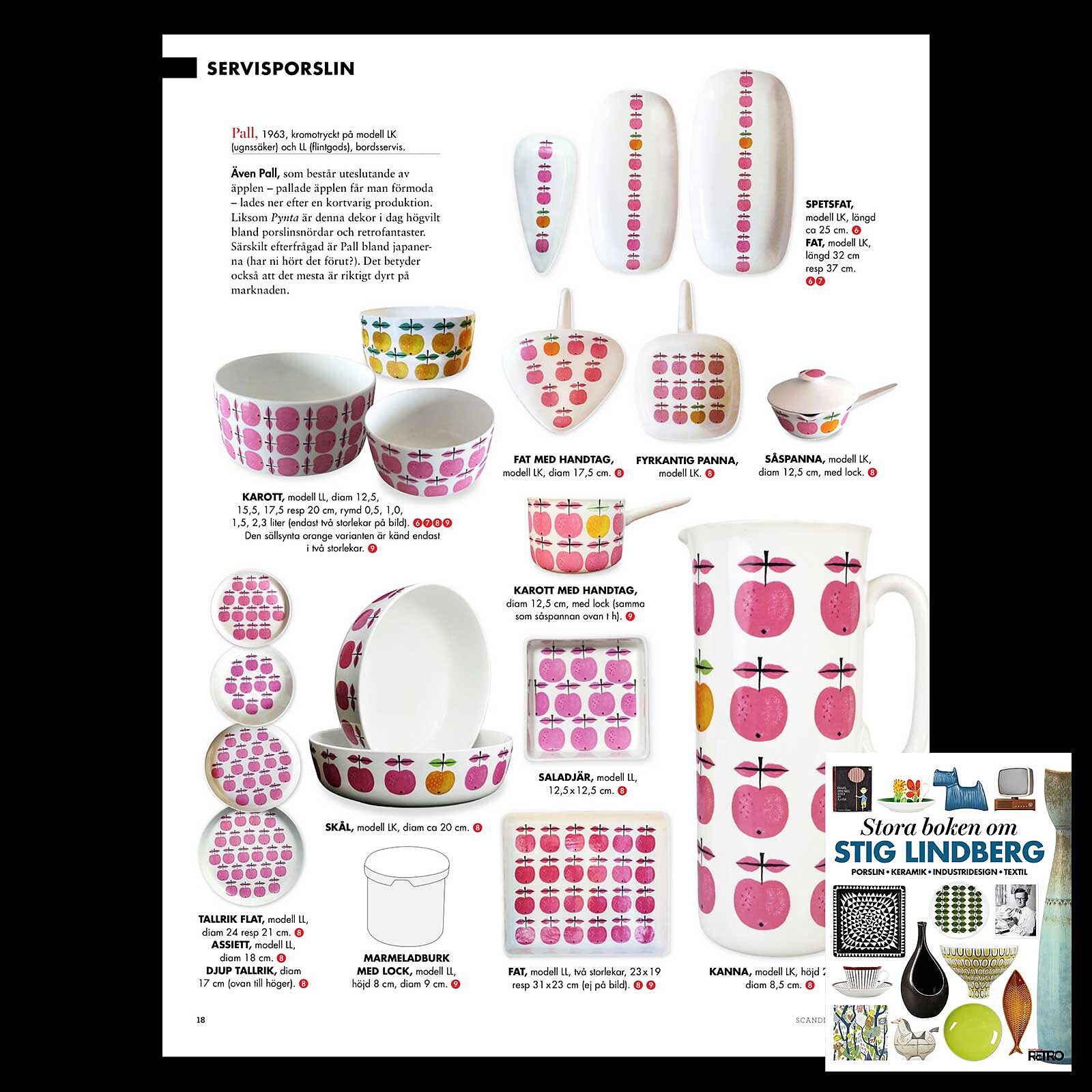 Stig Lindberg (Pall 1963) Iconic Grand Dish 37 cm (#5)