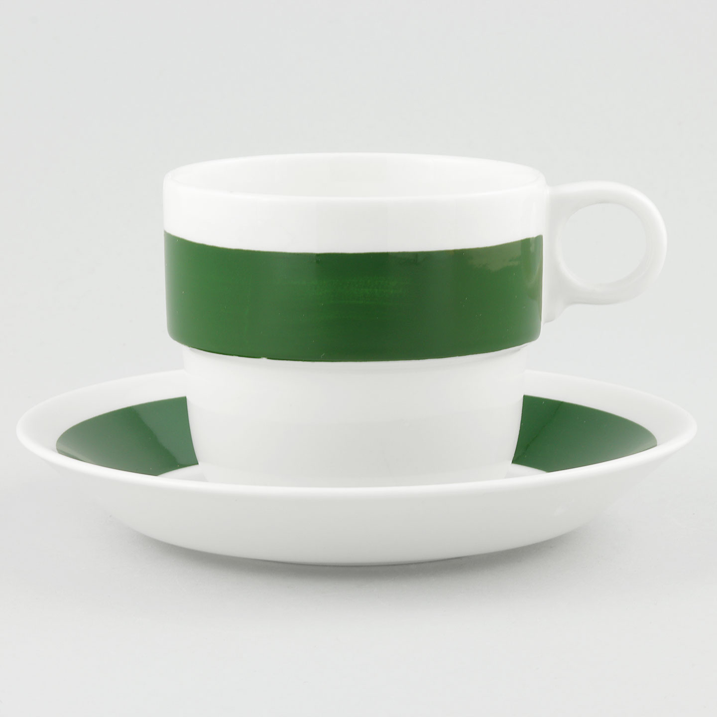 Karin Björquist (Grönt Band 1974) Coffee Cup with Green Border 11 cm ...