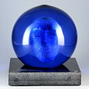 Bertil Vallien (2000s) Blue Headman 18 cm