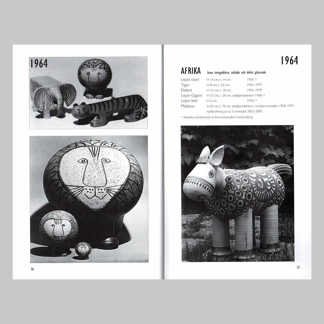 Lisa Larson - Book "Lisa Larson, Gustavsberg, 1954-80"