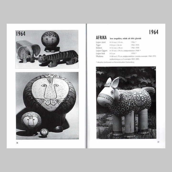 Lisa Larson - Book "Lisa Larson, Gustavsberg, 1954-80"