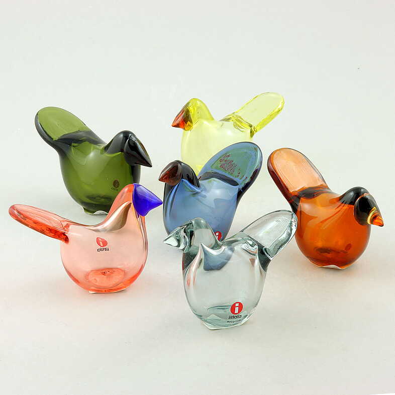 Oiva Toikka – Glass from Iittala and Nuutajärvi