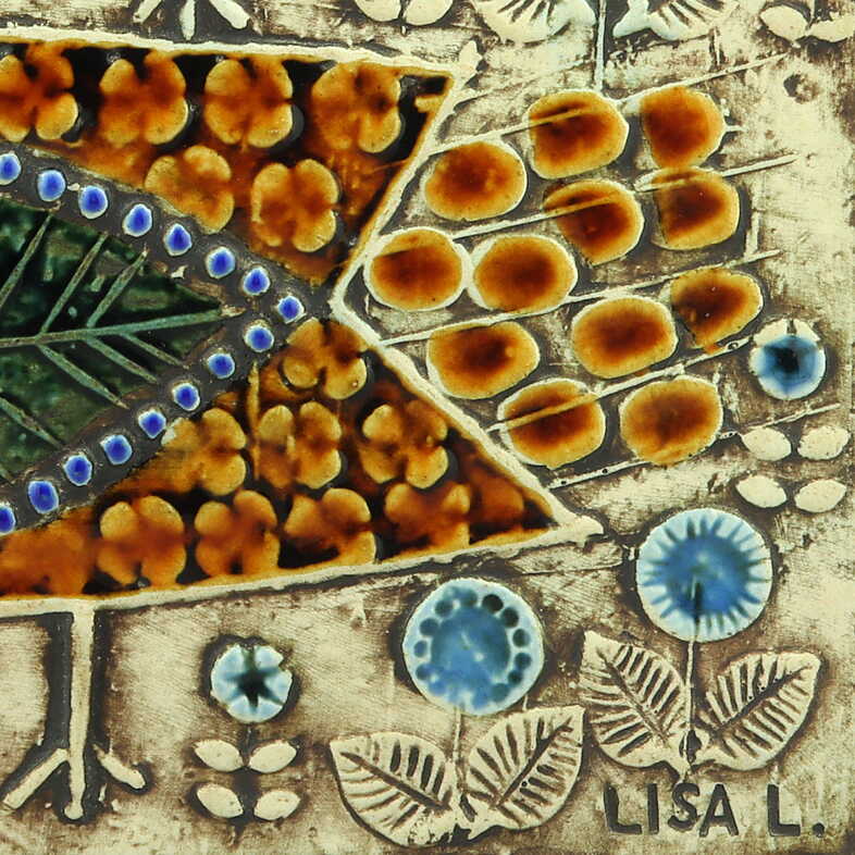 Lisa Larson’s wall plaques from Gustavsberg