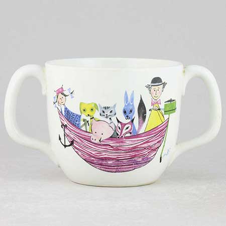 An Overview of Stig Lindberg’s Cup Decors