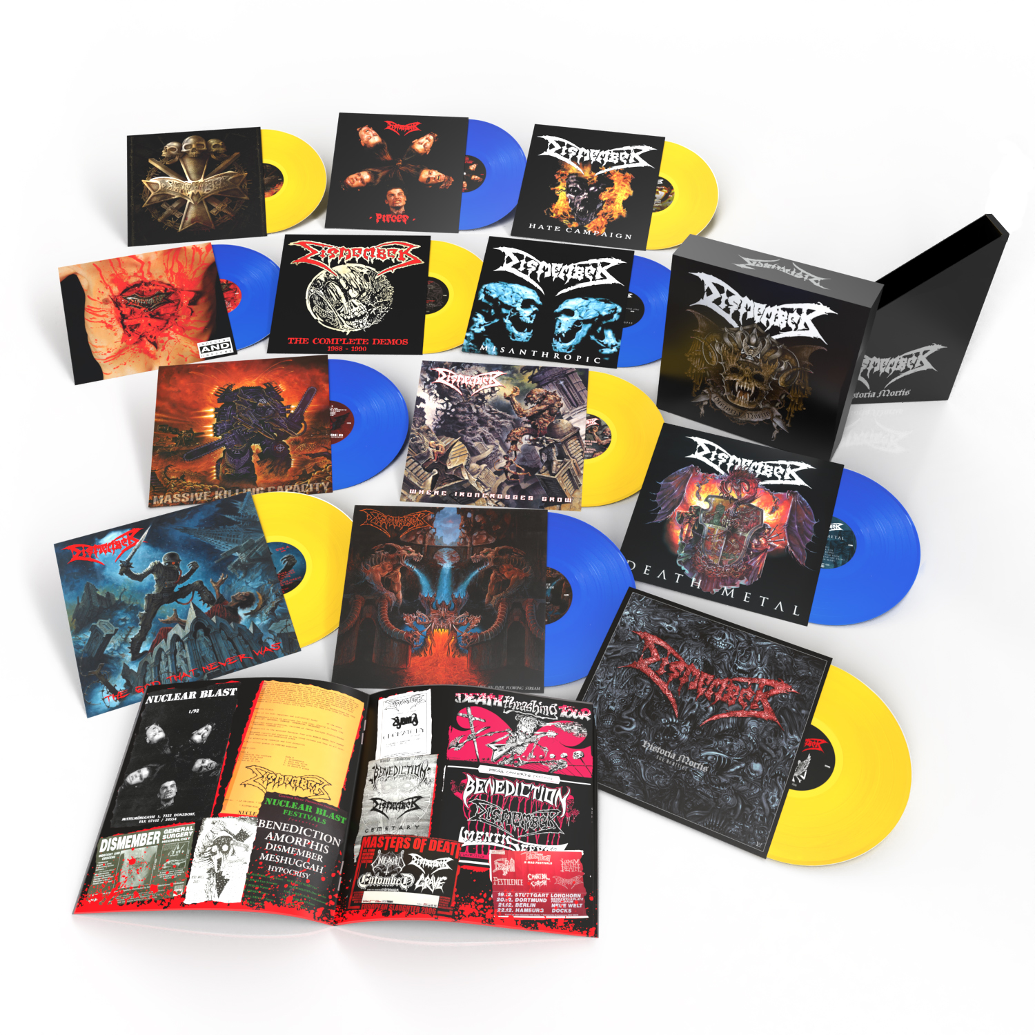 Dismember - DISMEMBER - HISTORIA MORTIS (12 VINYL LP BOX)
