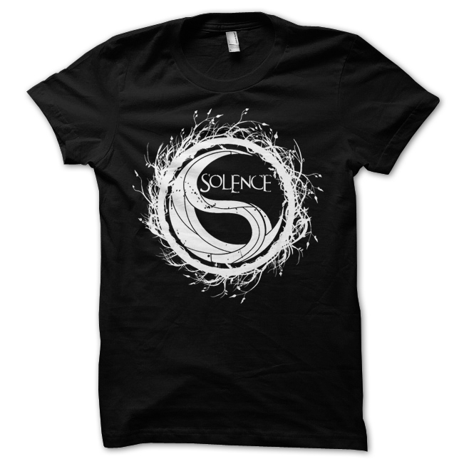 Distbox - SOLENCE - T-SHIRT, LOGO (SVART)