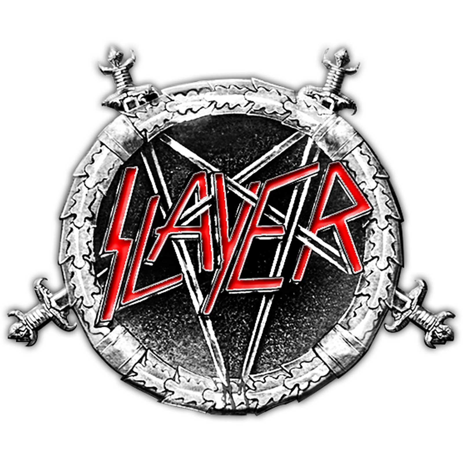 Slayer Pin Badge: Pentagram - www.plugged.se