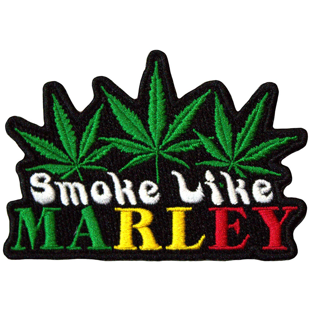Bob Marley Woven Patch: Smoke Like (Standard) - www.plugged.se