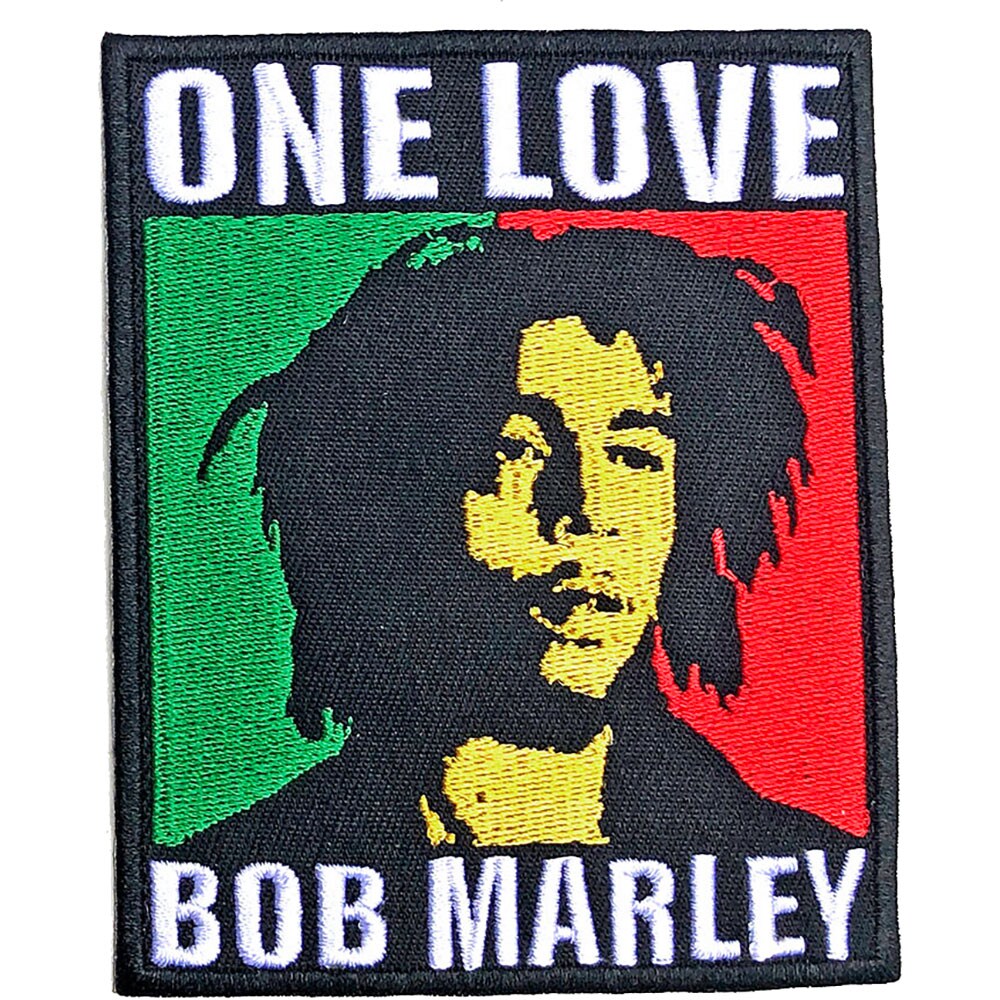 Bob Marley Standard Patch: One Love - www.plugged.se