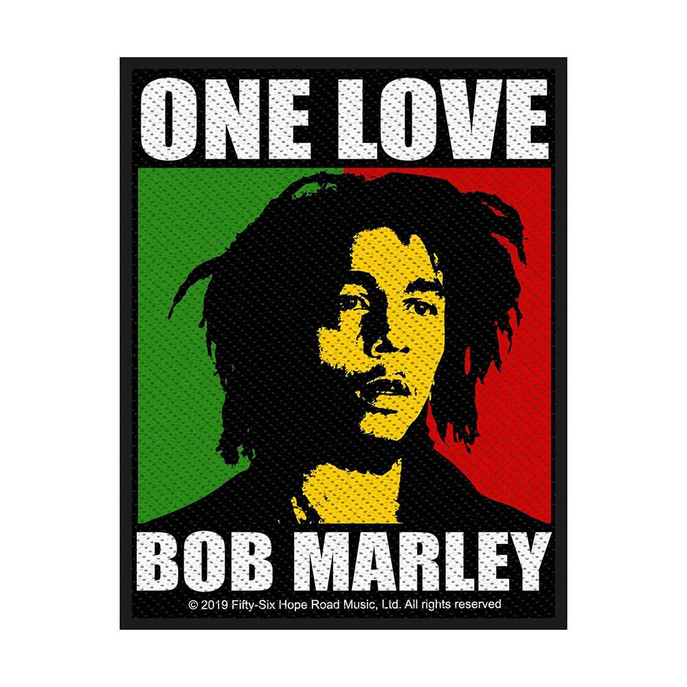Bob Marley Standard Patch: One Love (Retail Pack) - www.plugged.se