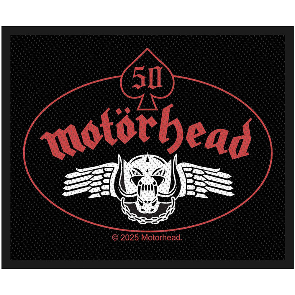 Motorhead Standard Patch: Skull Wing - www.plugged.se