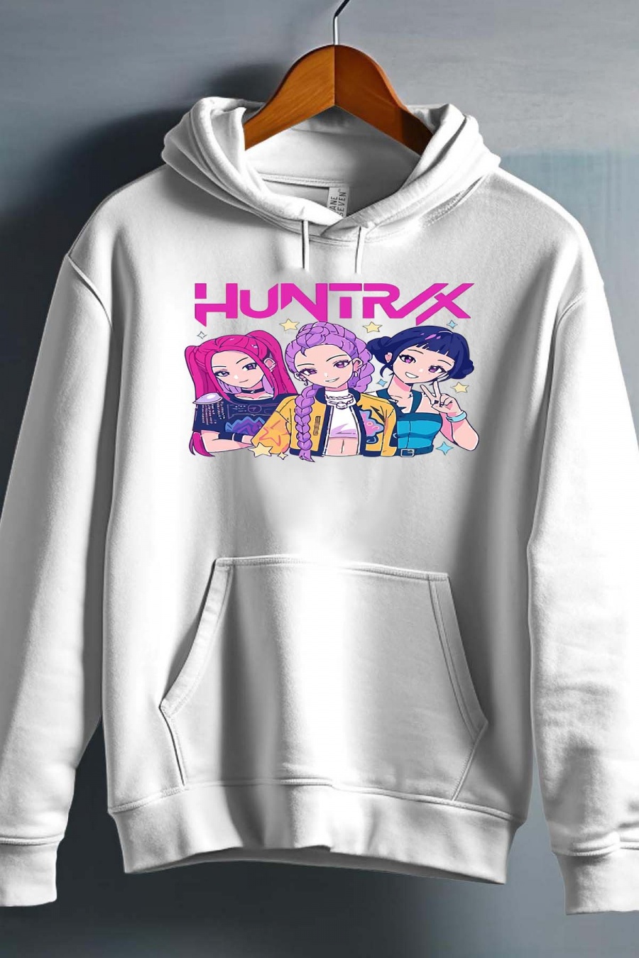 Huntrix Kpop Demon Hunters barn hoodie: "Kpop Demon" - finns i flera ...