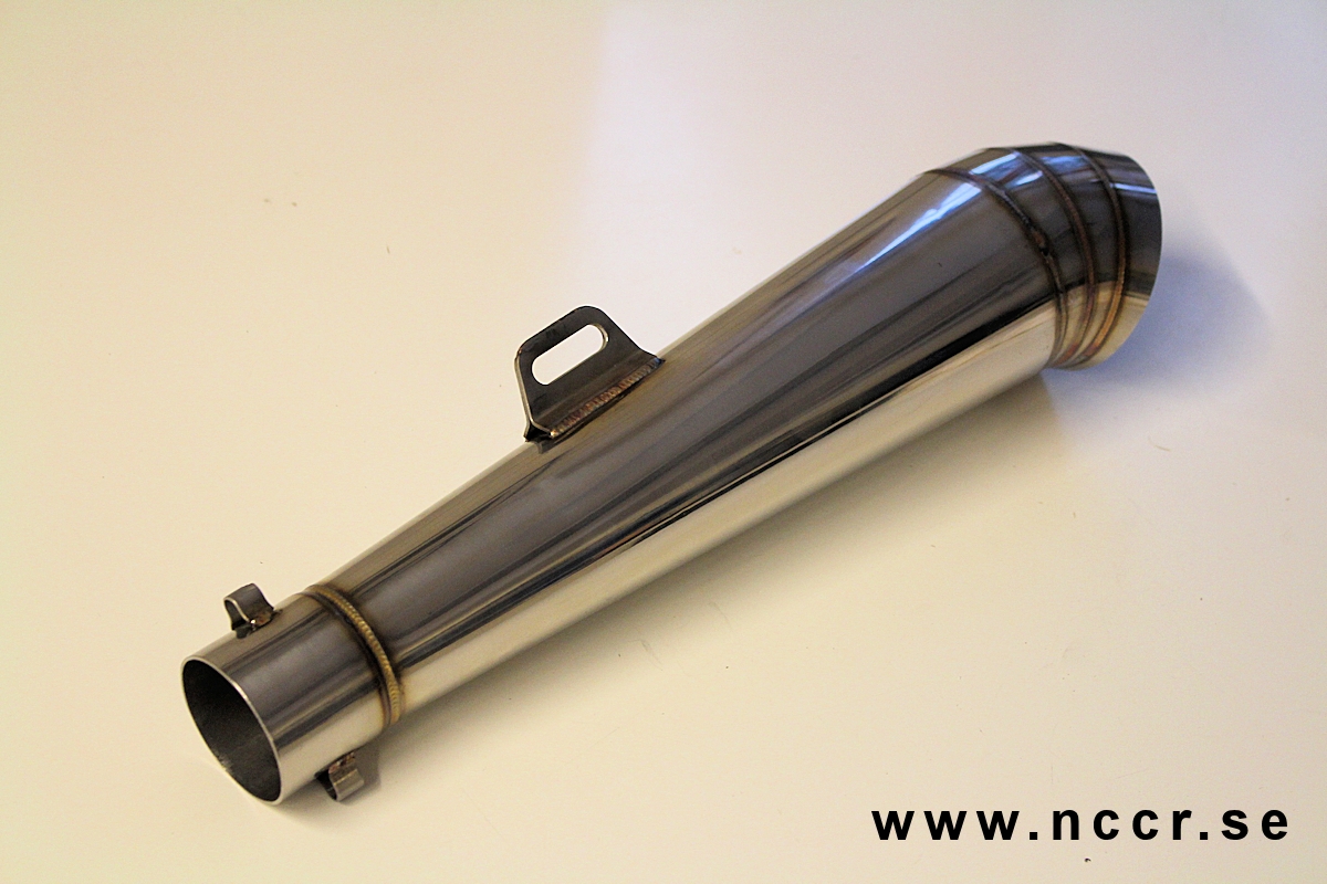 NCCR Northern Classic, Custom & Race - Straight Megaphone Race ljuddämpare