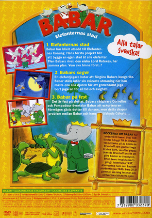 Babar 2 - Elefanternas Stad - Kvarnvideo.se Babar 2 - Elefanternas Stad - Kvarnvideo.se