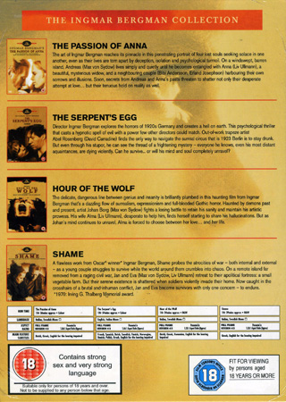 Ingmar Bergman Collection - Kvarnvideo.se