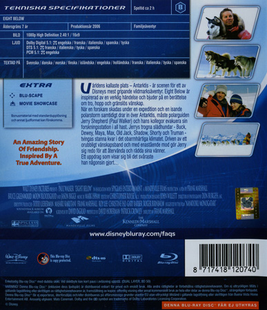 Eight Below (Blu-ray) - Kvarnvideo.se