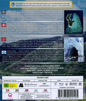 National Geographic - Amazing Planet (Blu-ray) - Kvarnvideo.se