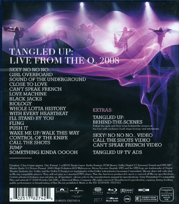 Girls Aloud - Tangled Up - Live From the O2 2008 (Blu-ray) - Kvarnvideo.se