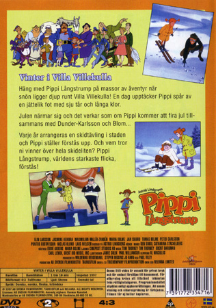 Pippi Långstrump - Vinter I Villa Villekulla - Kvarnvideo.se