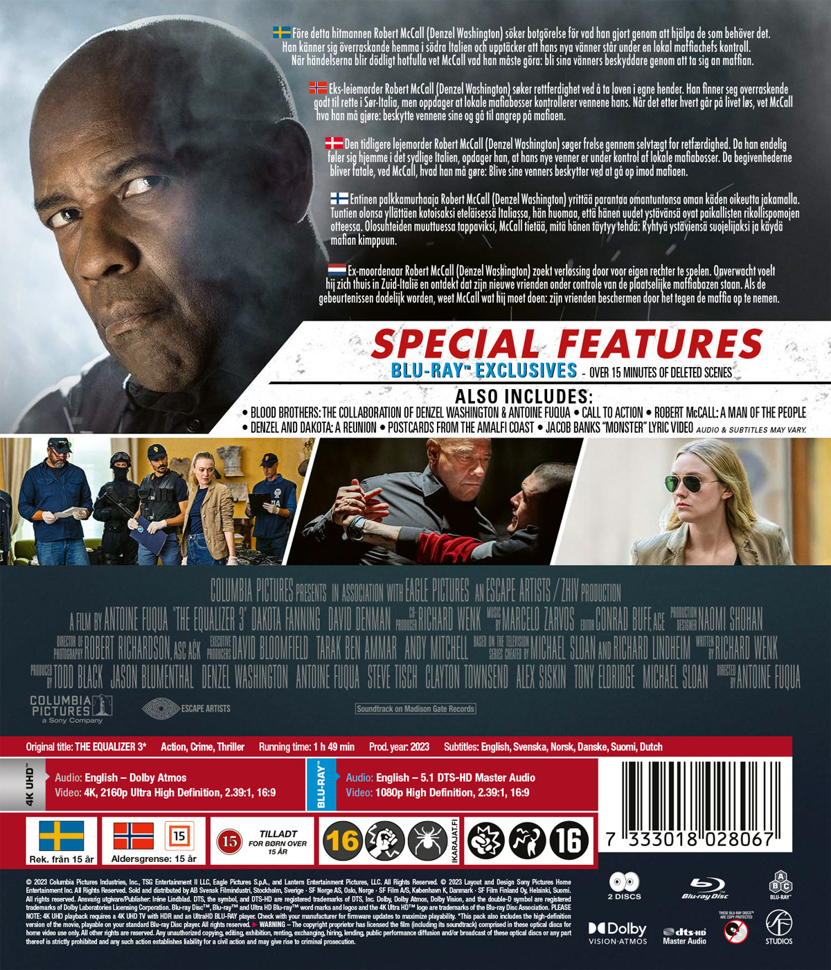 Equalizer 3 (4K Ultra HD + Blu-ray) - Kvarnvideo.se