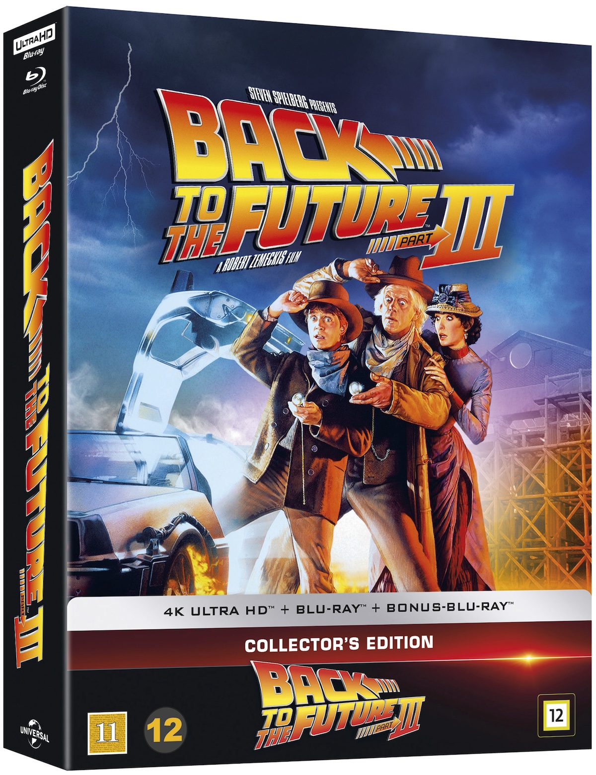 Back To the Future: Part III (Limited Edition Steelbook) (4K Ultra HD ...