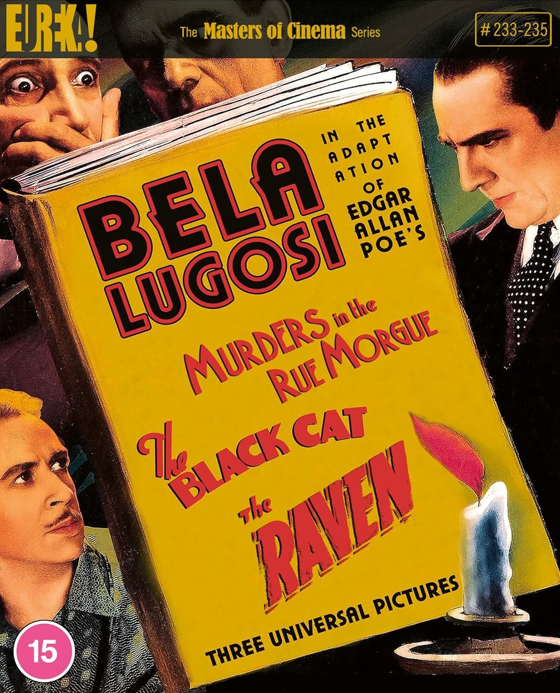 Murders In The Rue Morgue / The Black Cat / The Raven (ej svensk text ...