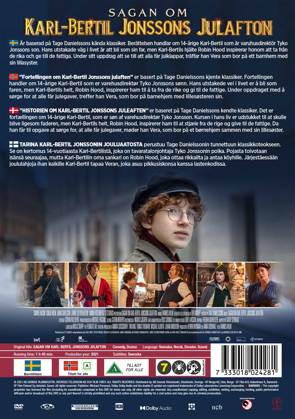 Sagan Om Karl-Bertil Jonssons Julafton - Kvarnvideo.se