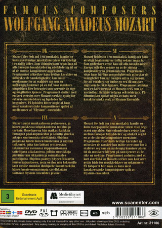 Famous Composers - Wolfgang Amadeus Mozart - Kvarnvideo.se
