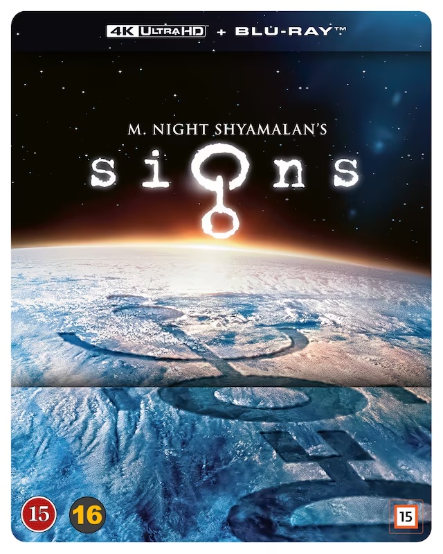 Signs (Limited Edition Steelbook) (4K Ultra HD + Blu-ray) - Kvarnvideo.se