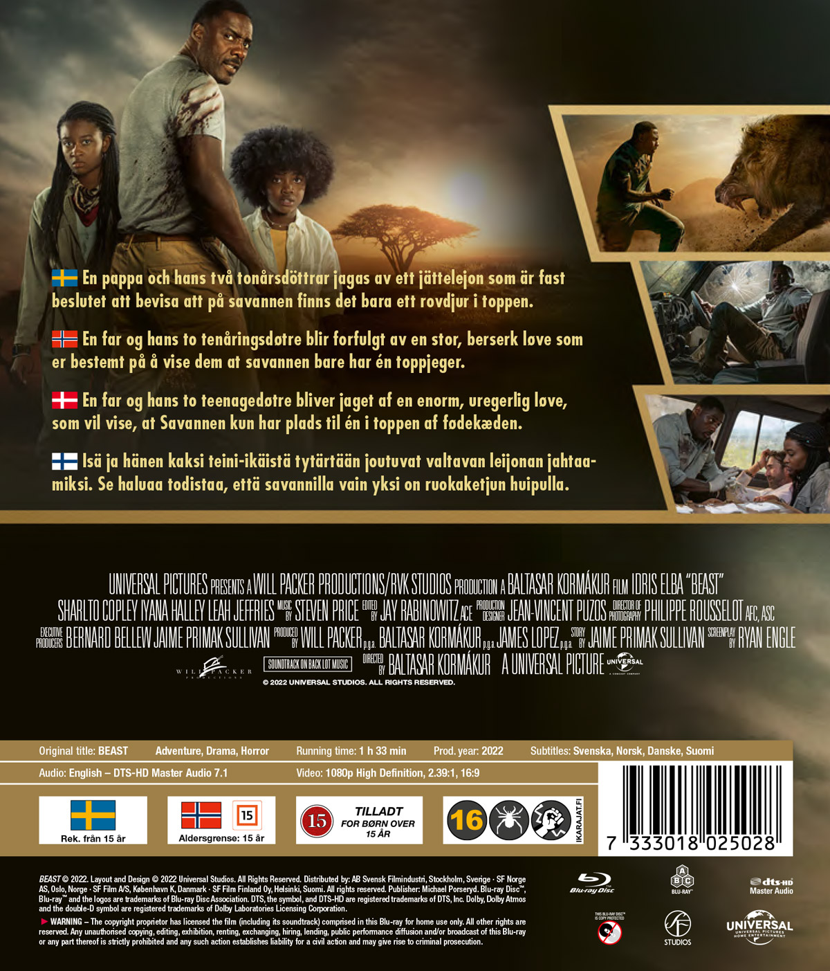 Beast (Blu-ray) - Kvarnvideo.se