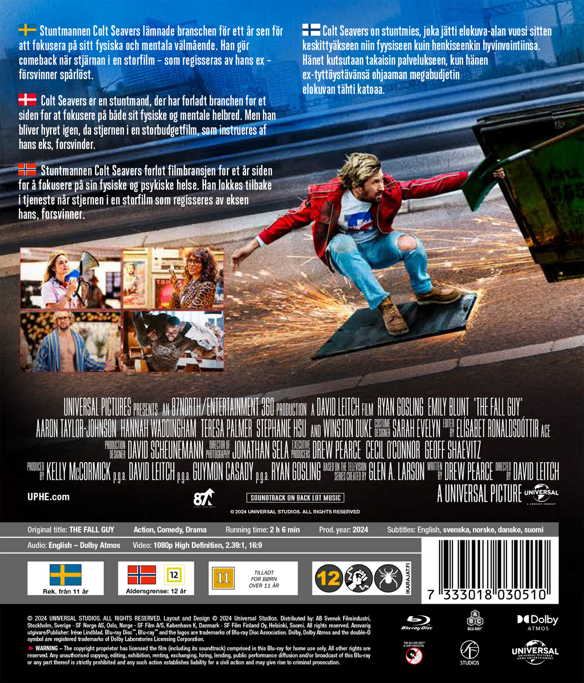 The Fall Guy (Blu-ray) - Kvarnvideo.se