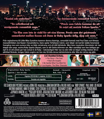 Ruby Sparks (Blu-ray) - Kvarnvideo.se