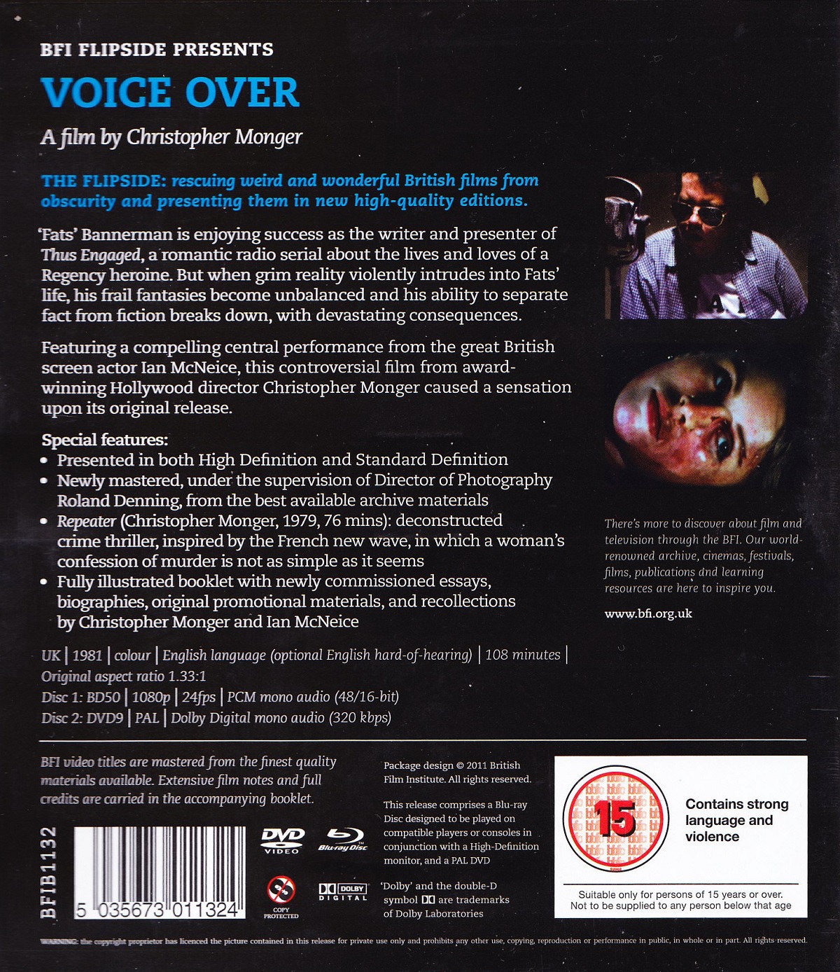 Voice Over (ej svensk text) (Blu-ray + DVD) - Kvarnvideo.se