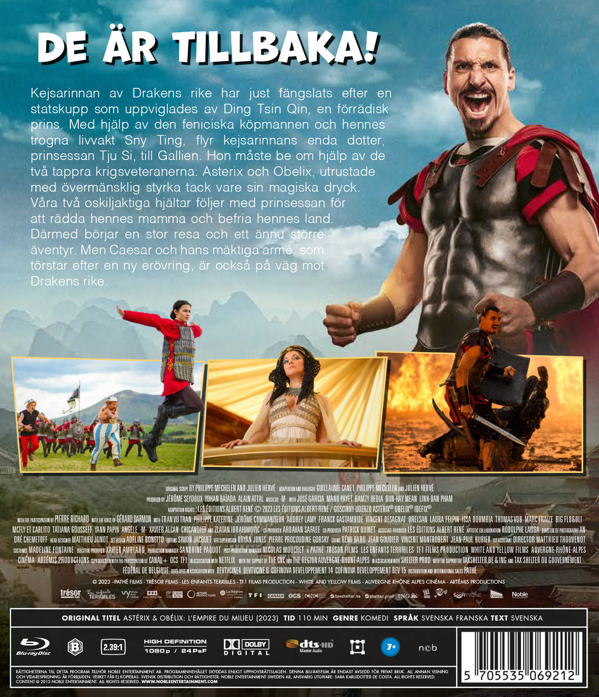 Asterix & Obelix I Drakens Rike (Blu-ray) - Kvarnvideo.se