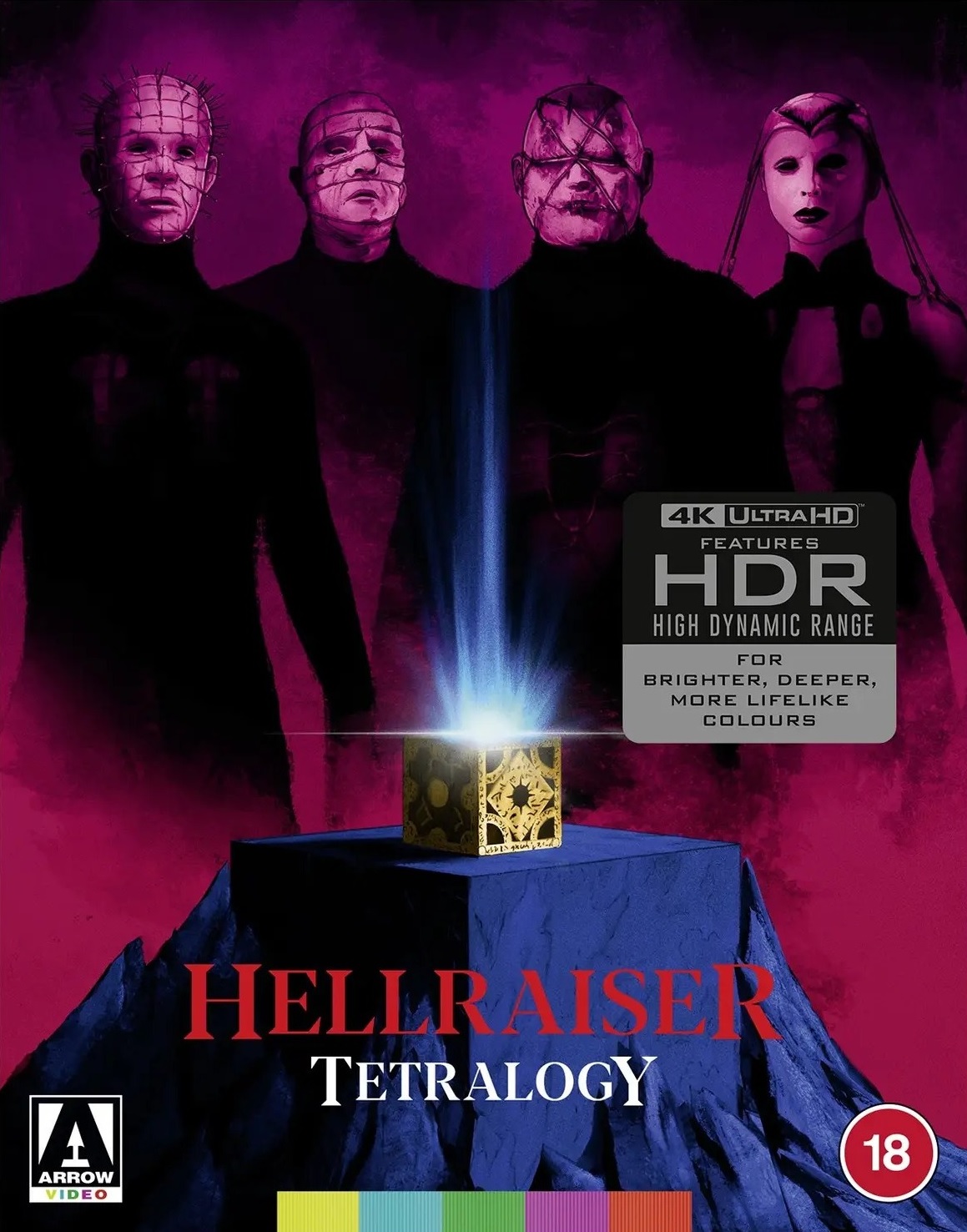 Hellraiser Tetralogy (ej svensk text) (4K Ultra HD) - Kvarnvideo.se