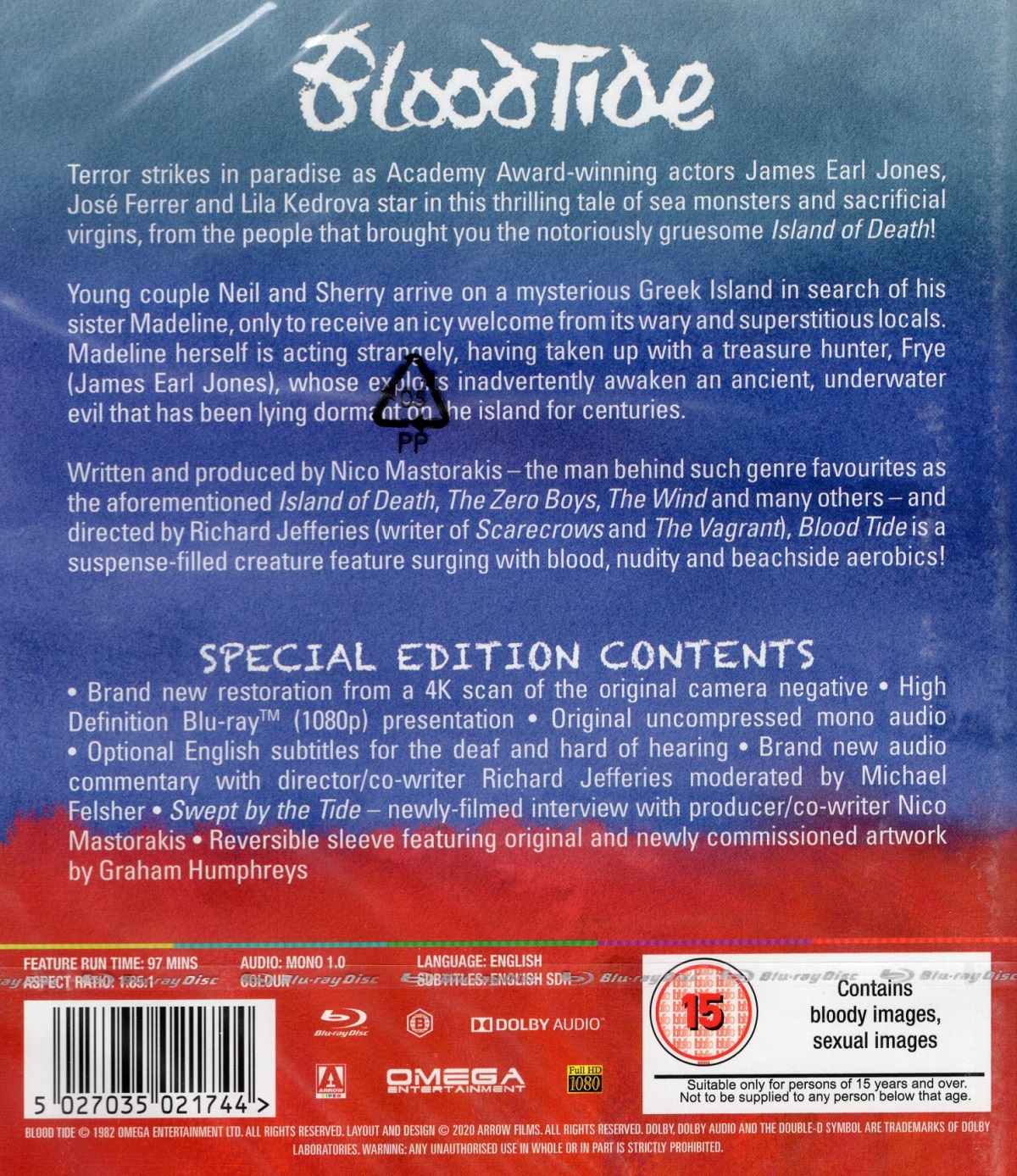 Blood Tide (ej svensk text) (Blu-ray) - Kvarnvideo.se