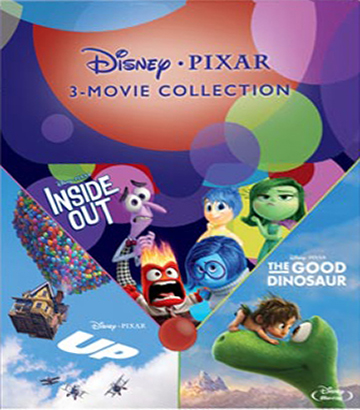 Disney Pixar 3 Movie Collection (Blu-ray) - Kvarnvideo.se