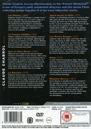 Claude Chabrol Collection (8-disc) (ej svensk text) - Kvarnvideo.se