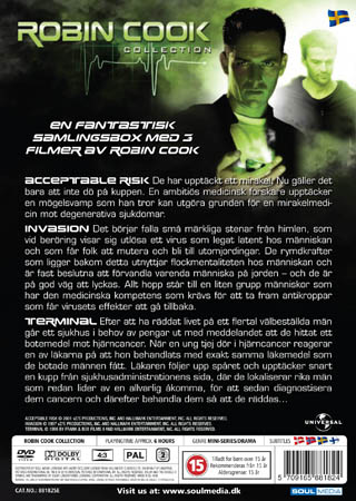 Robin Cook Collection (3-disc) - Kvarnvideo.se