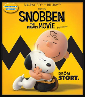 Snobben - The Peanuts Movie (Real 3D + Blu-ray) - Kvarnvideo.se