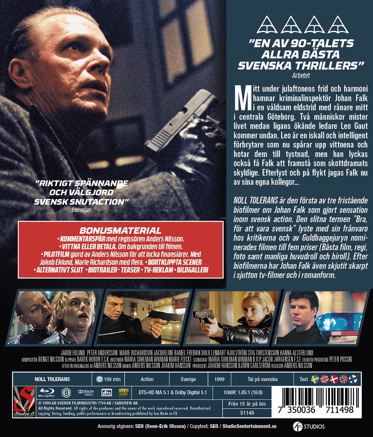 Noll Tolerans (Blu-ray) - Kvarnvideo.se