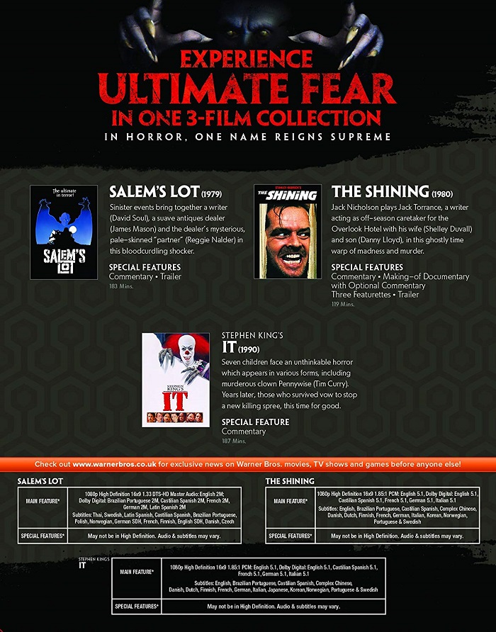 King of Horror Collection (Blu-ray) - Kvarnvideo.se